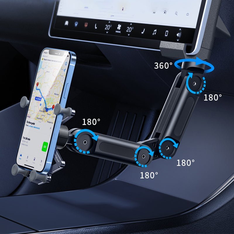 One Character Transformable Gravity Cell Phone Holder For Tesla Model ...